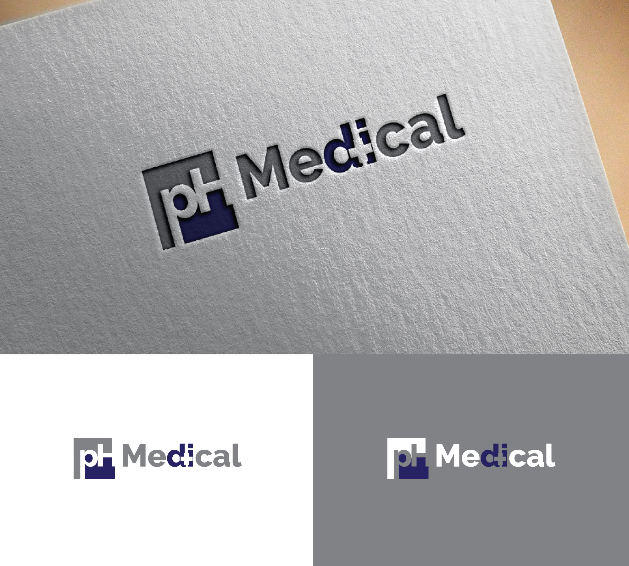 Modern, Serious, Medical Logo Design for pH MEDICAL by RRR Design ...