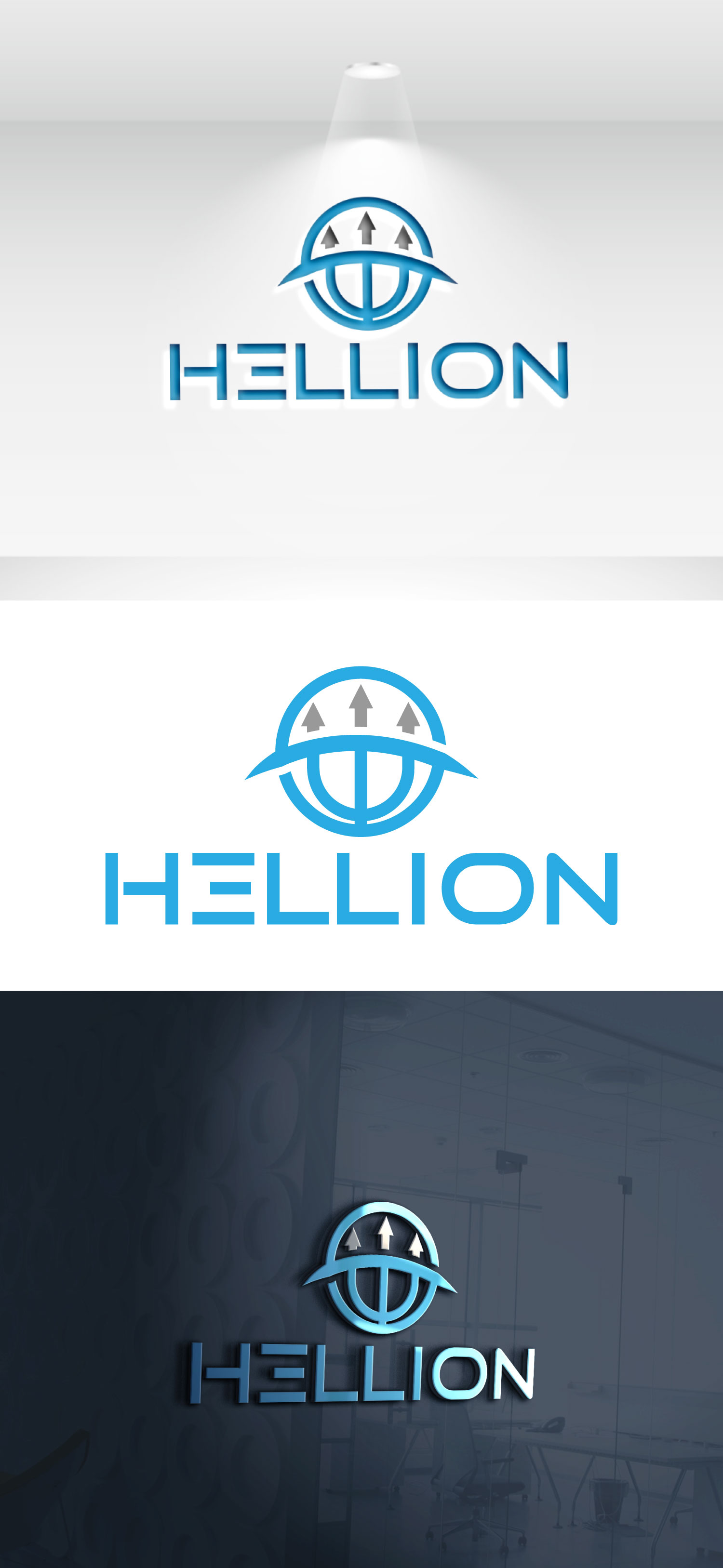Elegant, Playful Logo Design for HELLION by design L 012 | Design #31293083