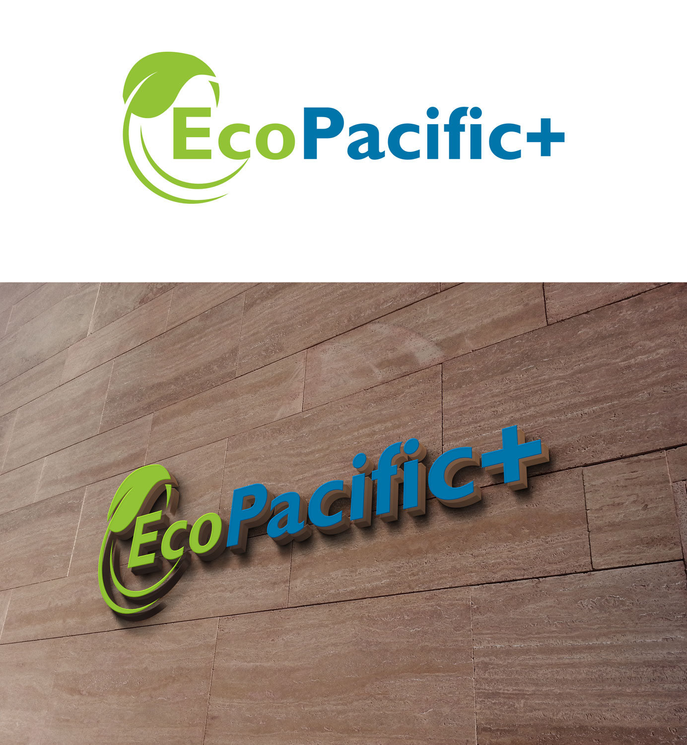 Modern, Masculine Logo Design for EcoPacific+ by wdesigner2 | Design #31319341