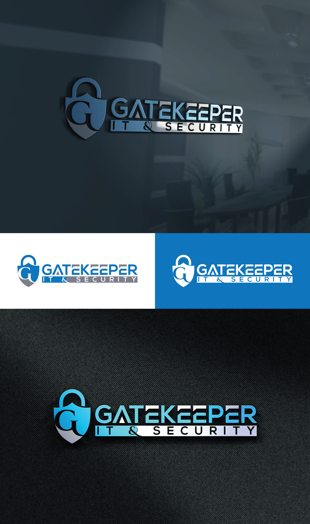 Masculine, Serious, IT & security consulting Logo Design for Gatekeeper ...