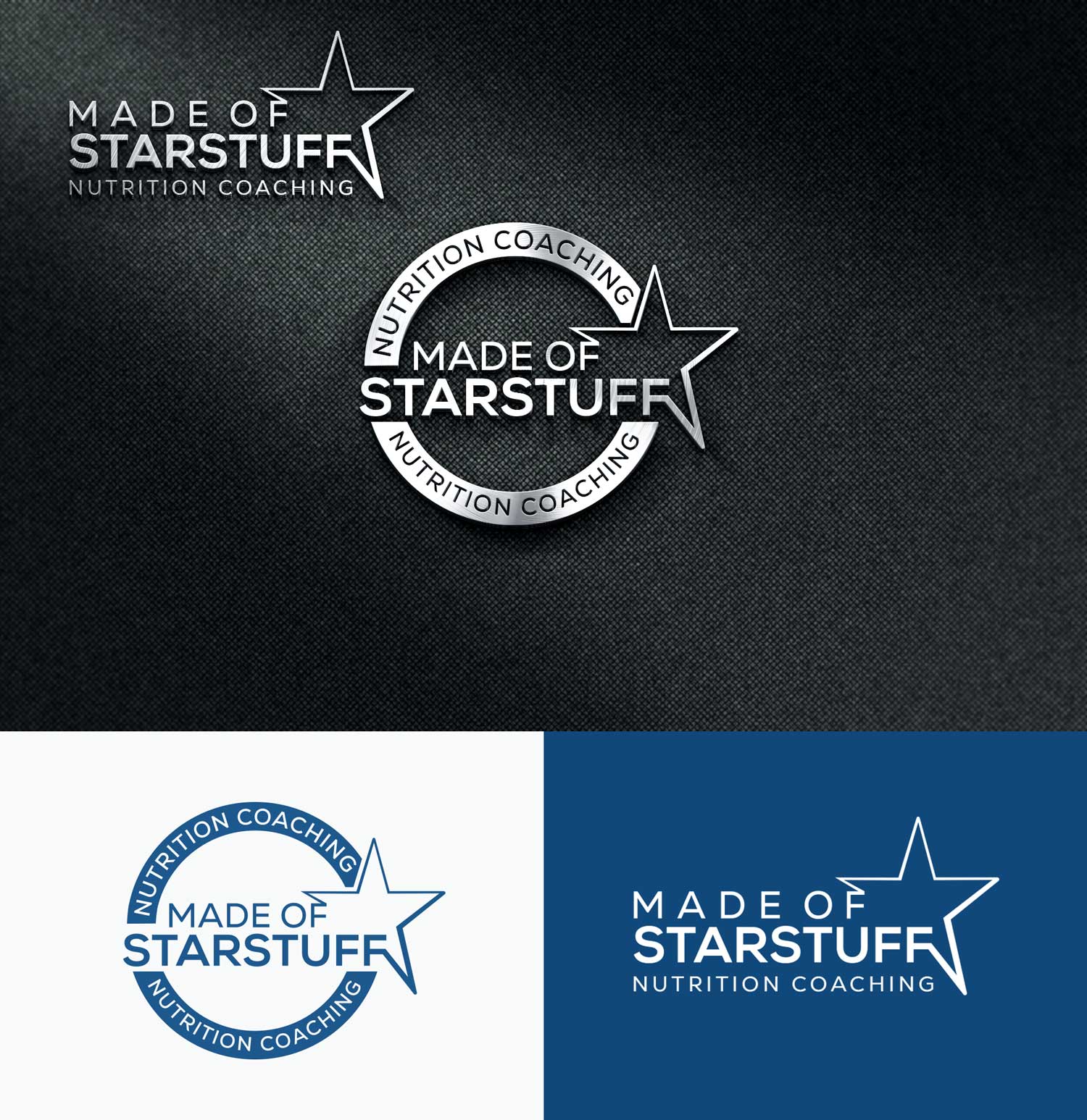 Playful, Modern, Nutrition coaching Logo Design for Made of Starstuff ...