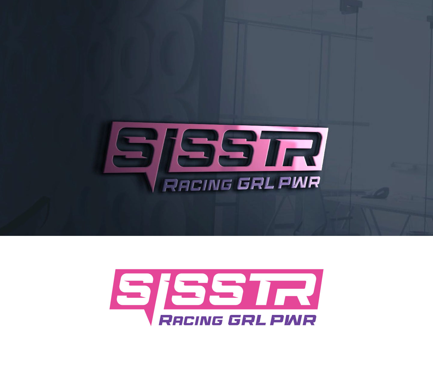 Feminine, Playful, Go-Kart Racing Logo Design for SIS STR Racing by ...