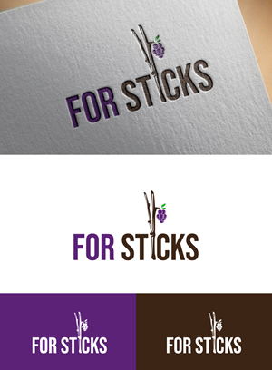 For Sticks Logo for company branding | 30 Logo Designs for For Sticks