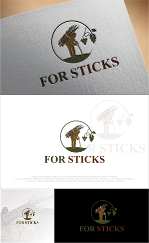 For Sticks Logo for company branding | 30 Logo Designs for For Sticks