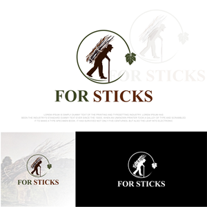 For Sticks Logo for company branding | 30 Logo Designs for For Sticks