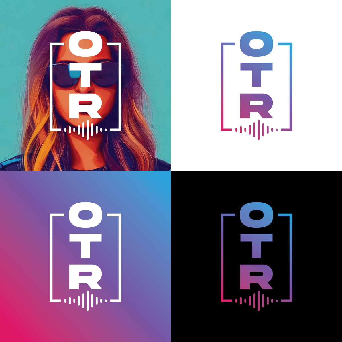 Bold, Modern, electronic music Logo Design for ON THE RAIL with TECHNO ...
