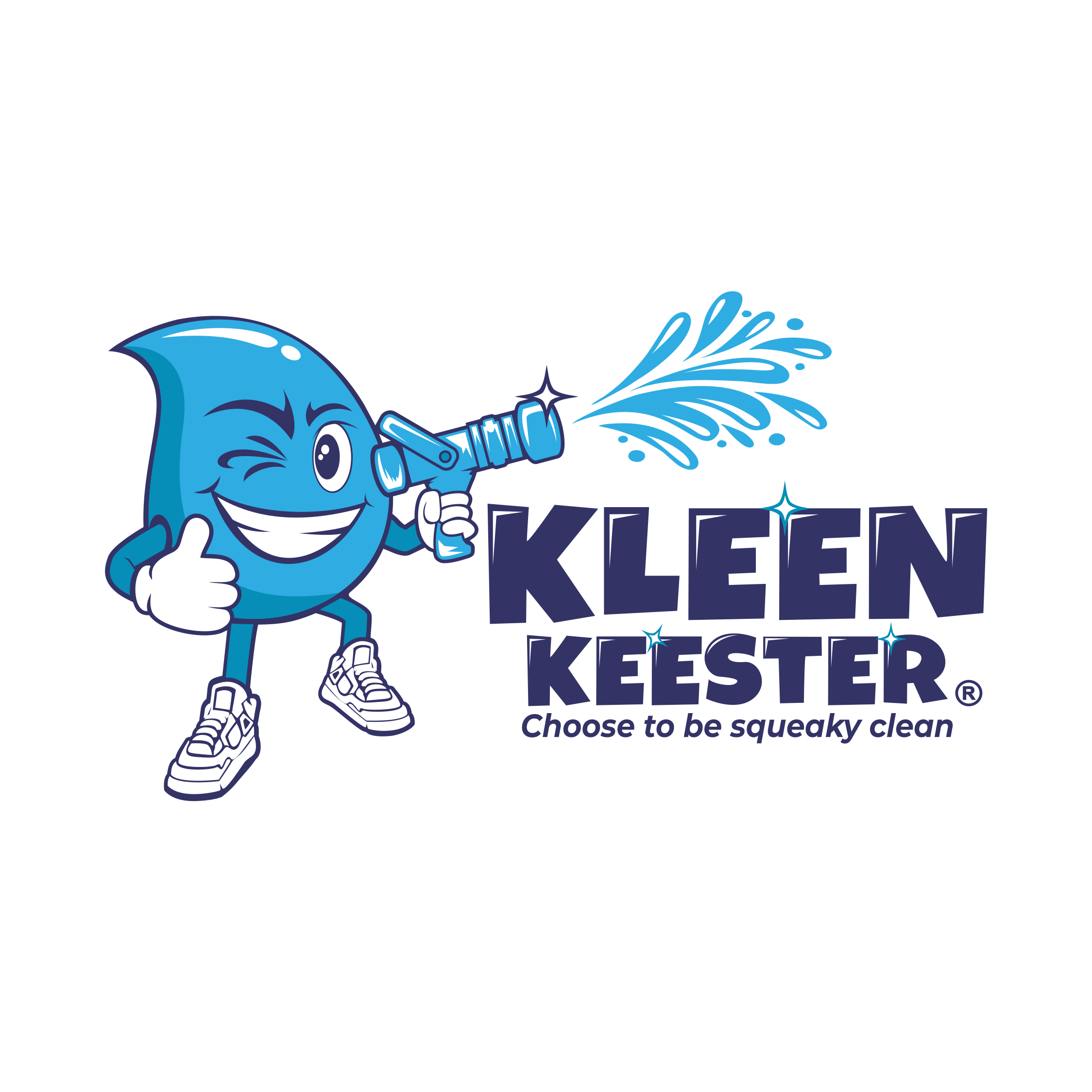 Bold, Upmarket, plumbing, bidets, water faucets Logo Design for KLEEN ...