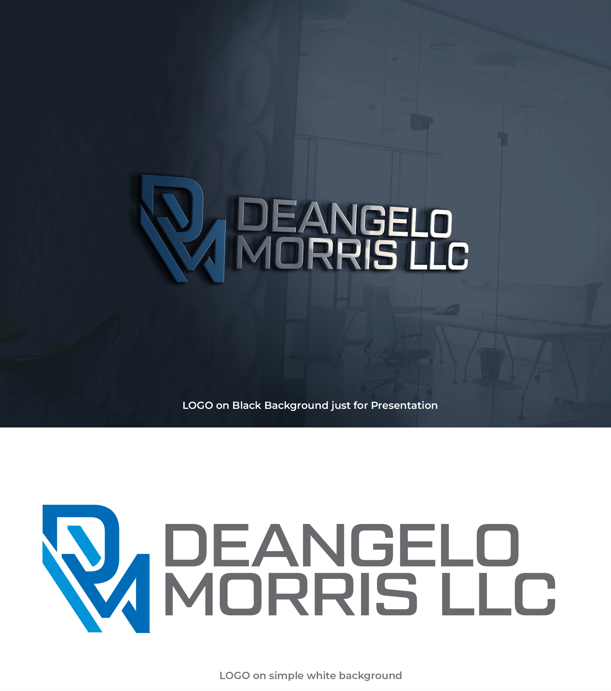 Masculine, Professional, consulting services Logo Design for DeAngelo ...