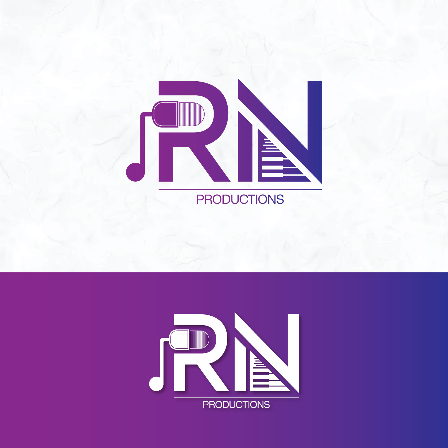 Logo Design for Rick Naqvi Productions or RN Productions or RNP by ...