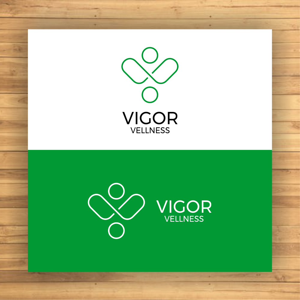 Bold, Modern, Health, wellness, physical and mental performance, coaching. Logo Design for Vigor ...