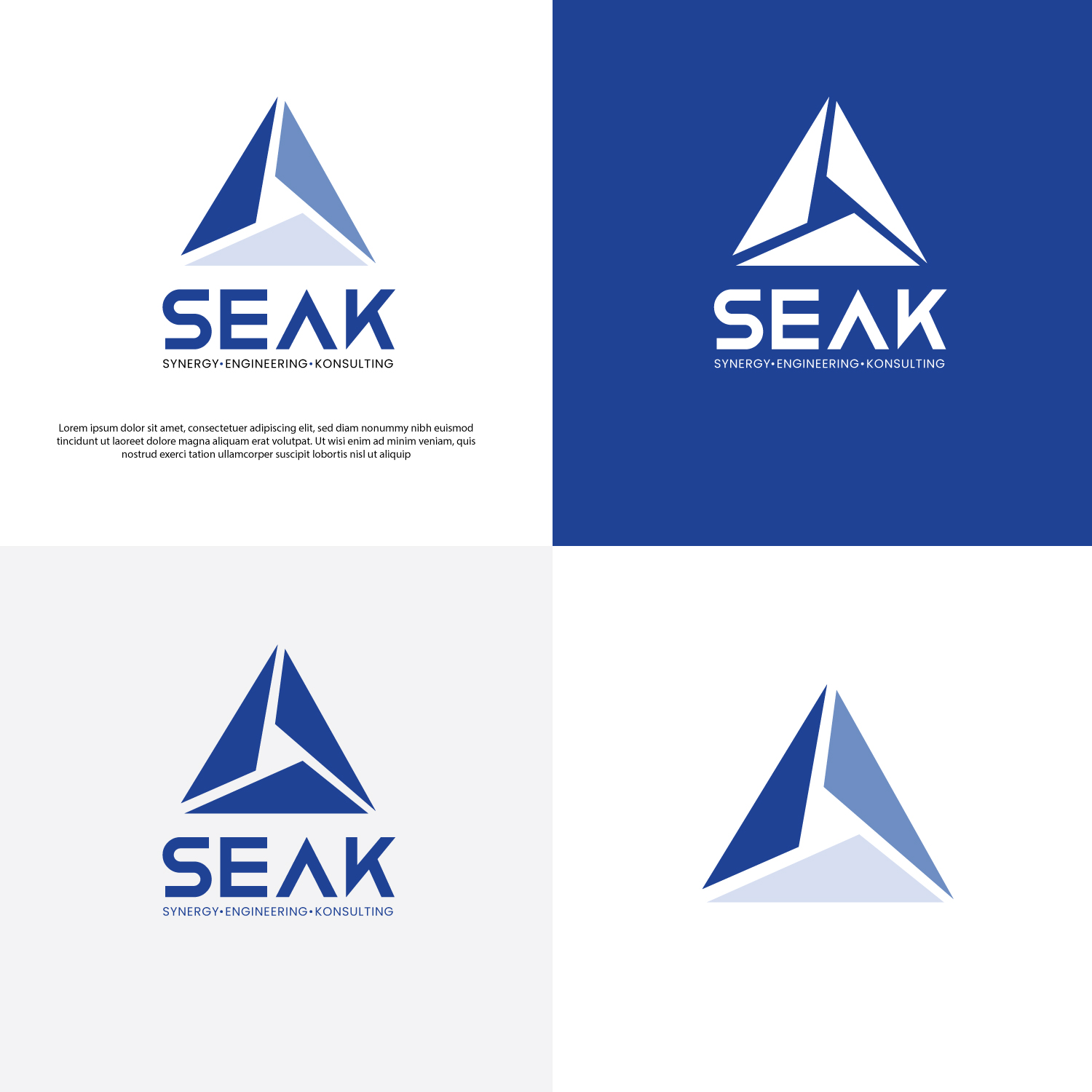 Bold, Serious, Engineering Logo Design for SEAK by Design_Lenni ...
