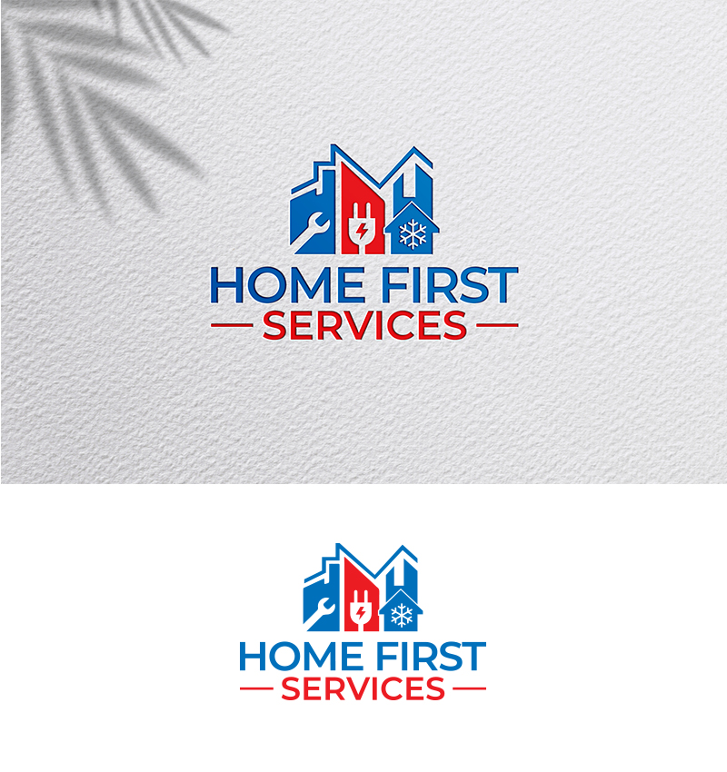 Modern, Professional, Plumbing, electrical, Air conditioning Logo ...