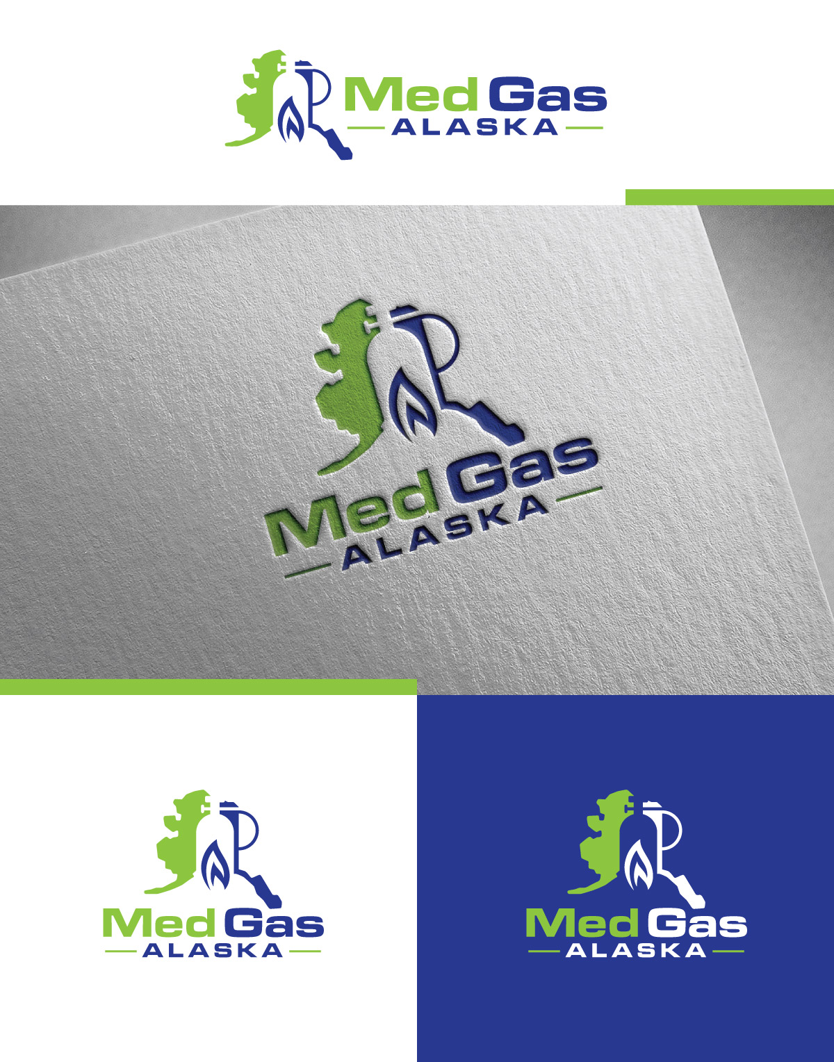Professional, Elegant, Medical Gas supply company. Logo Design for Med ...