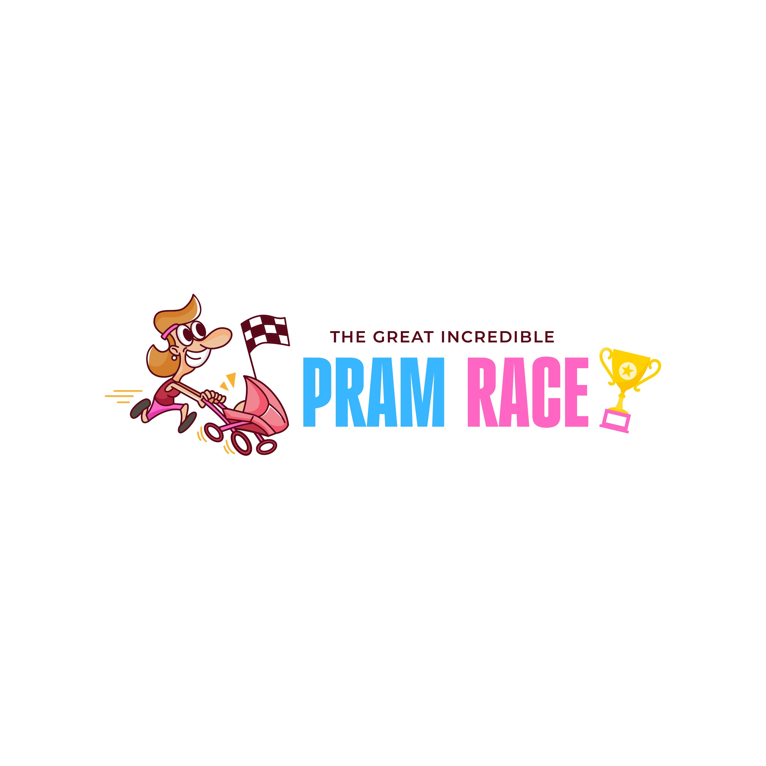 The Great Incredible Pram Race | 5 Logo Designs for The Great ...