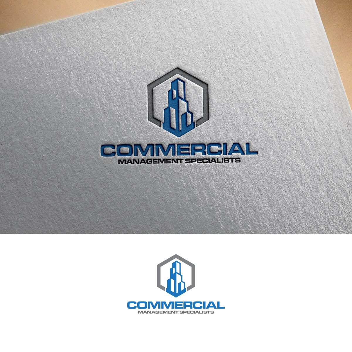 Serious, Modern, Commercial Property Management Logo Design for ...