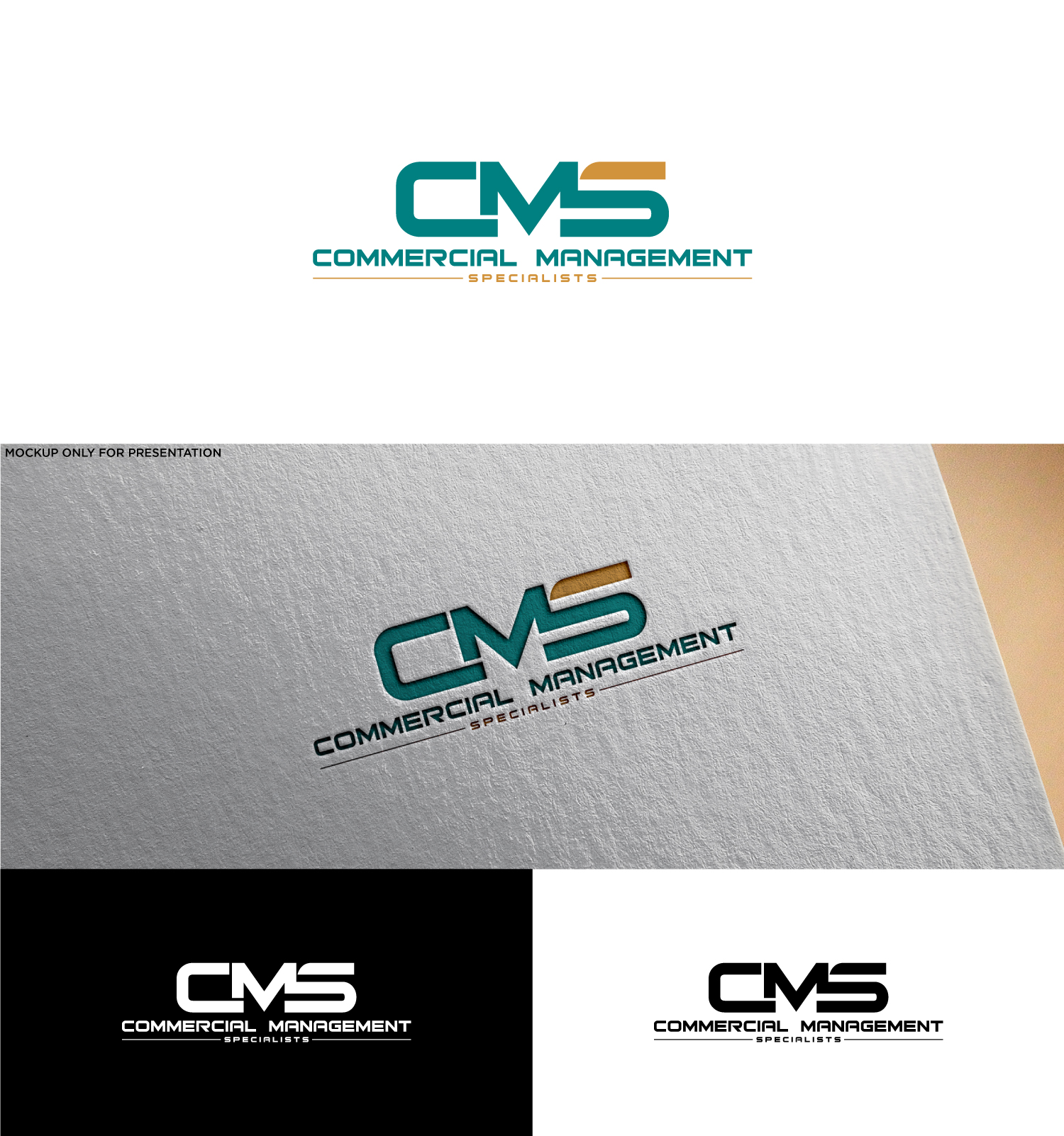 Serious, Modern, Commercial Property Management Logo Design for ...