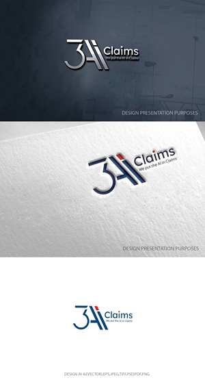 3AI Claims Company Logo Design | 29 Logo Designs for 3AI Claims - Tag ...