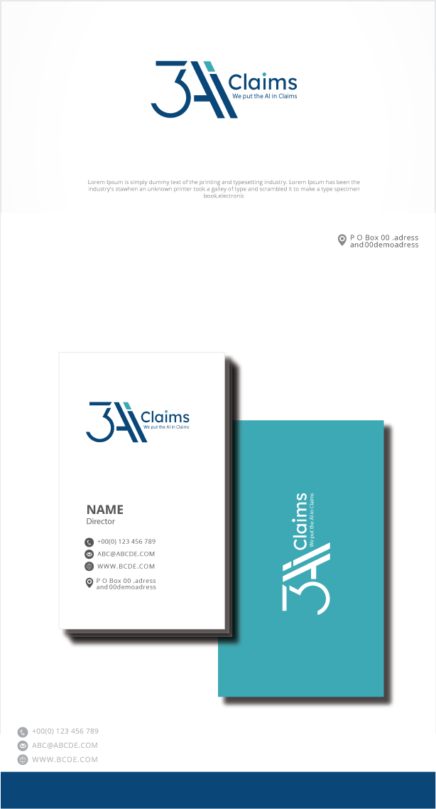 Modern, Feminine, Insurance Claims Logo Design for 3AI Claims - Tag ...