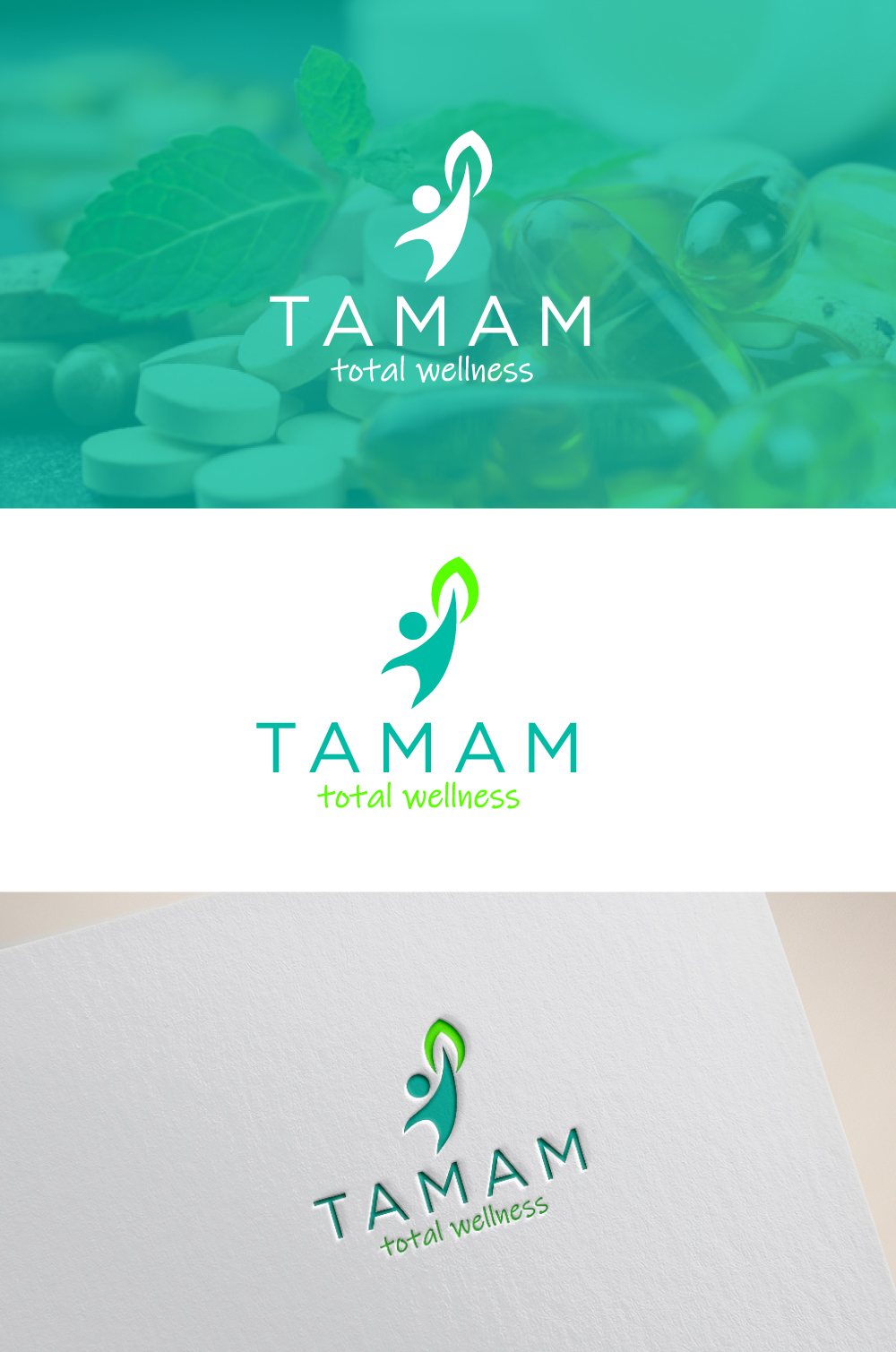 Playful, Modern, Health Supplements, Organic Protein and Vitamins Logo ...