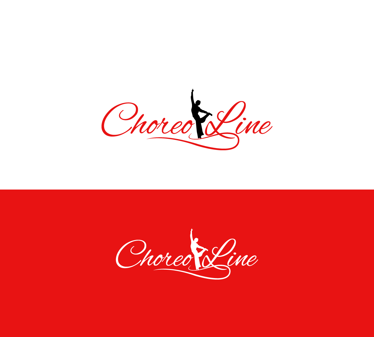 Elegant, Modern Logo Design for ChoreLine or Choreo Line (if broken in ...