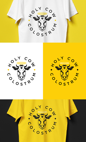 Holy Cow Colostrum #2 | 46 Logo Designs for I would like a cows face ...