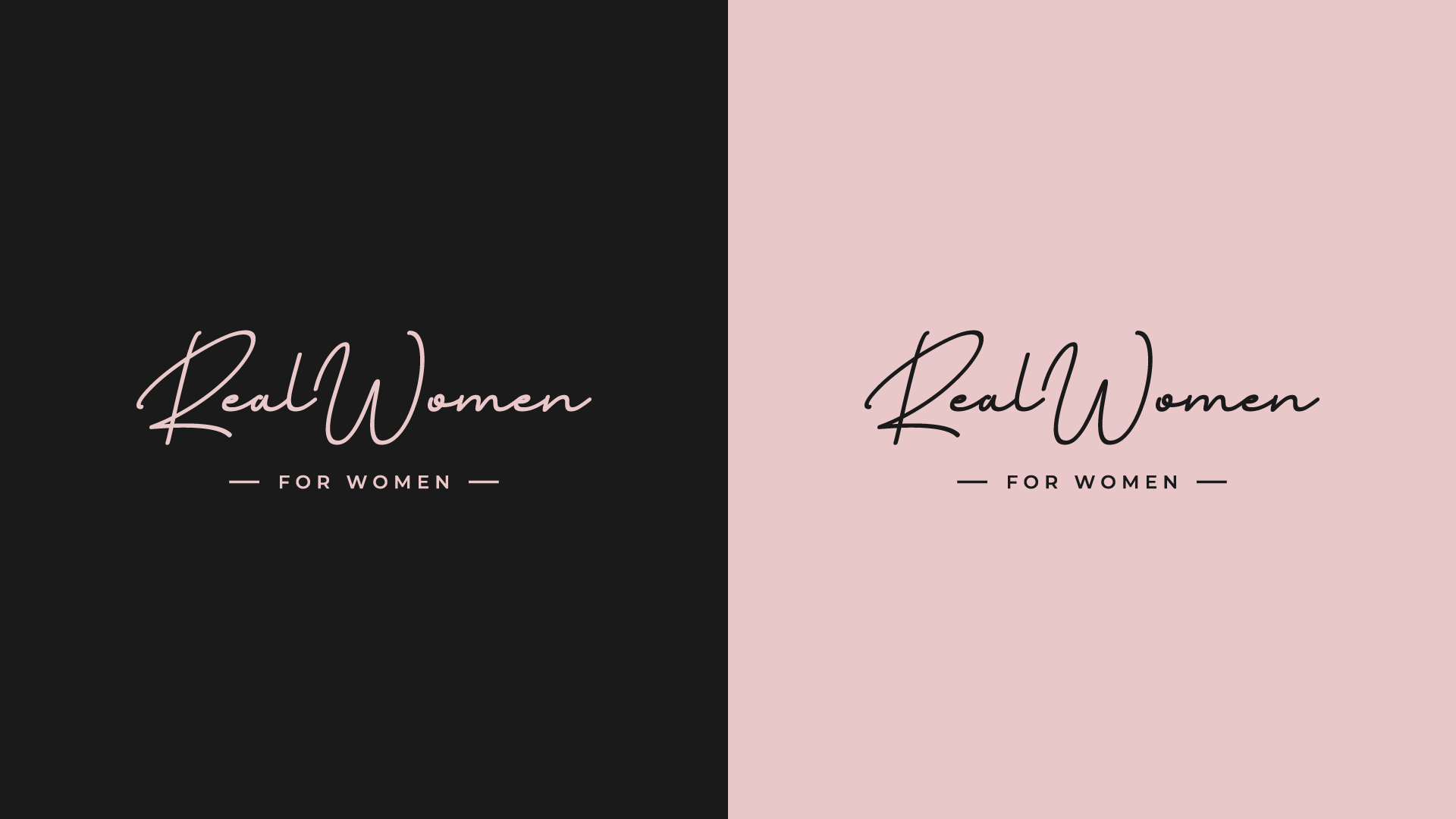 Modern, Feminine, All industries Logo Design for RealWomen or RealWomen ...