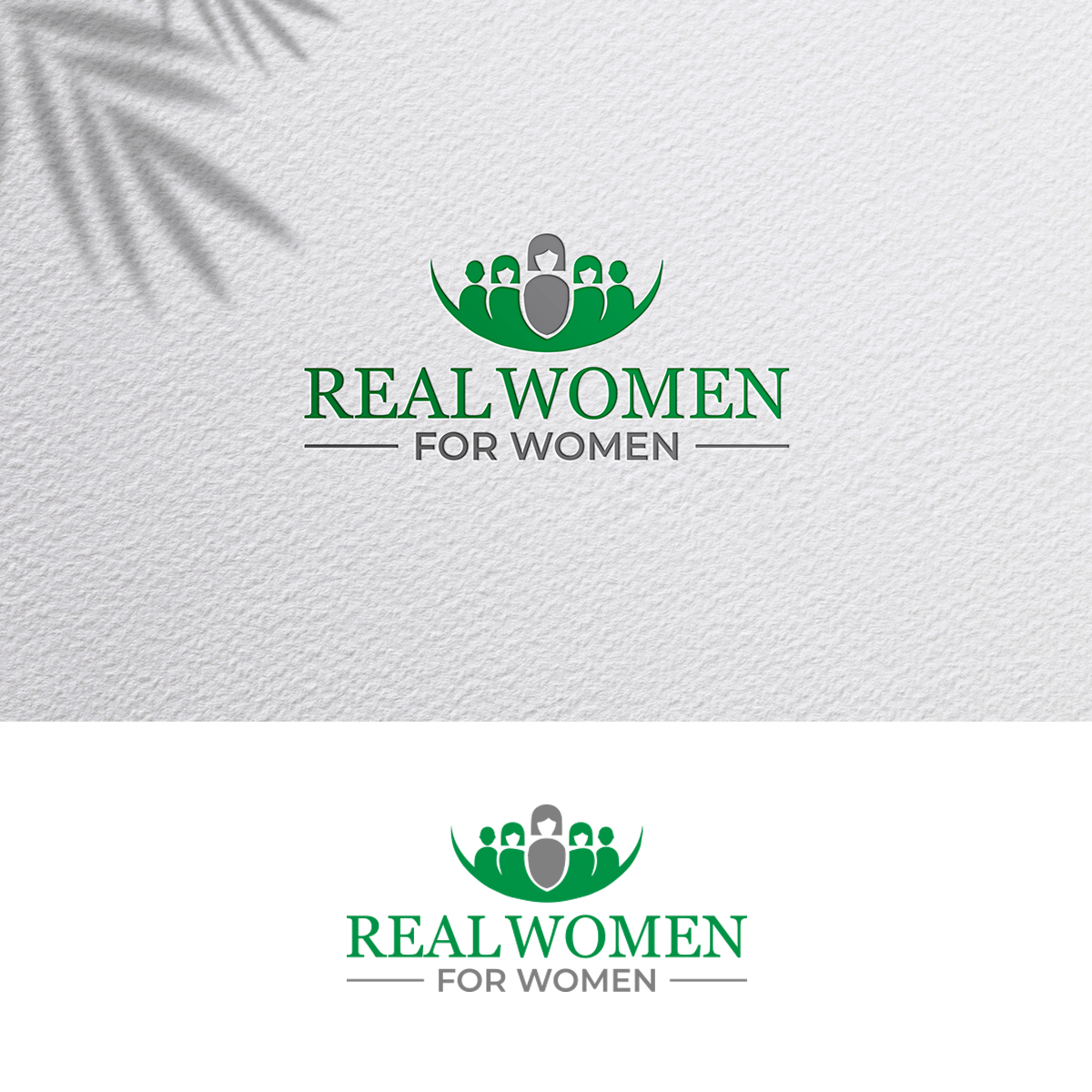 Modern, Feminine, All industries Logo Design for RealWomen or RealWomen ...