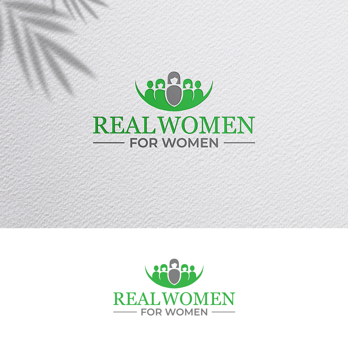 Modern, Feminine, All industries Logo Design for RealWomen or RealWomen ...
