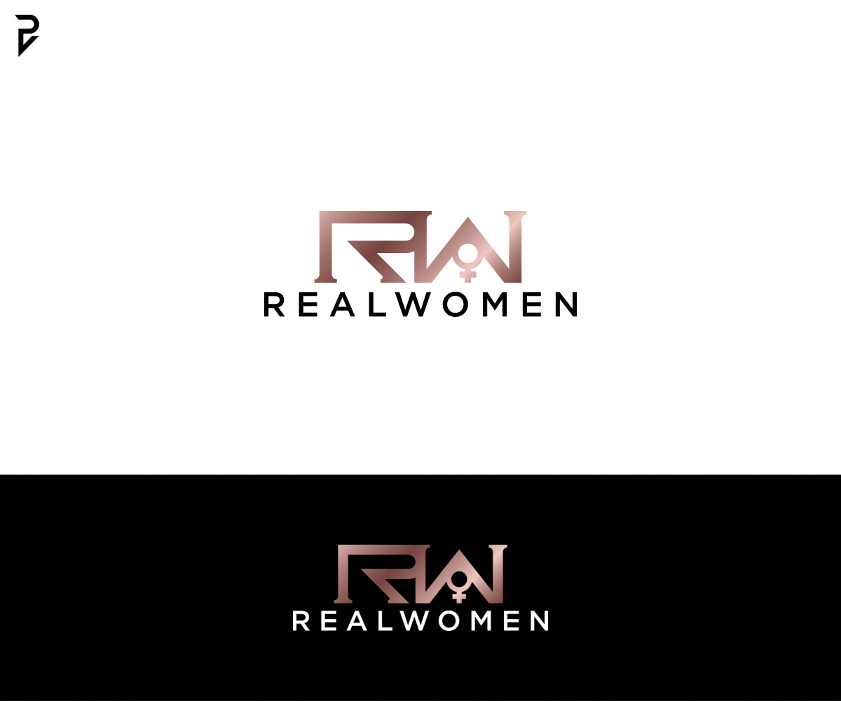 Modern, Feminine, All industries Logo Design for RealWomen or RealWomen ...