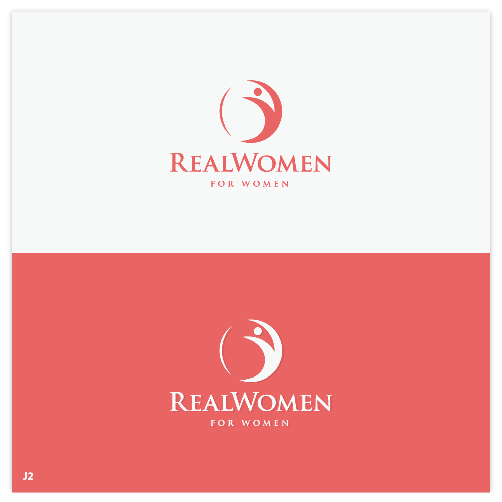 Modern, Feminine, All industries Logo Design for RealWomen or RealWomen ...