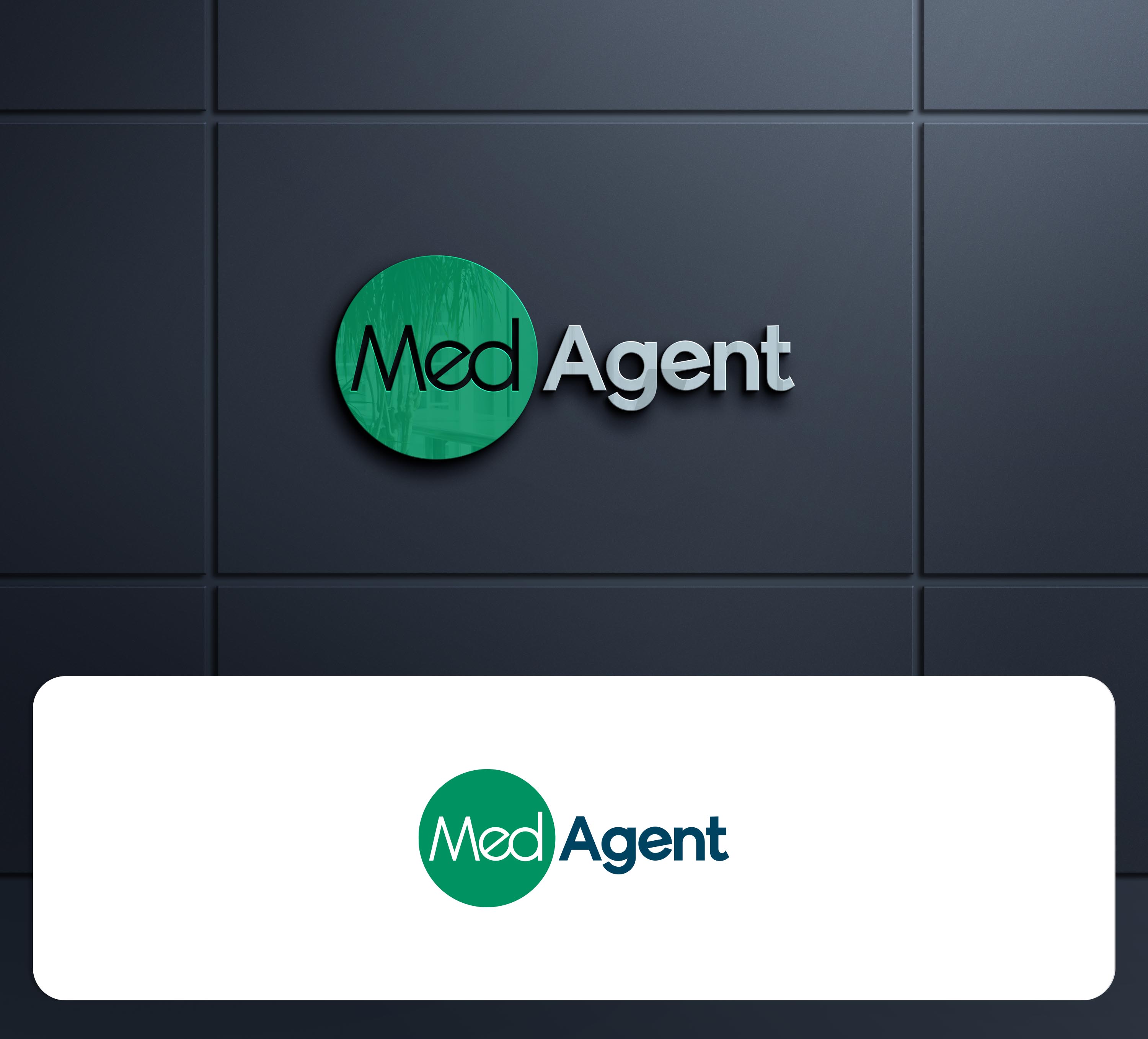 Serious, Modern Logo Design for MedAgent by Interloop_Designs | Design ...