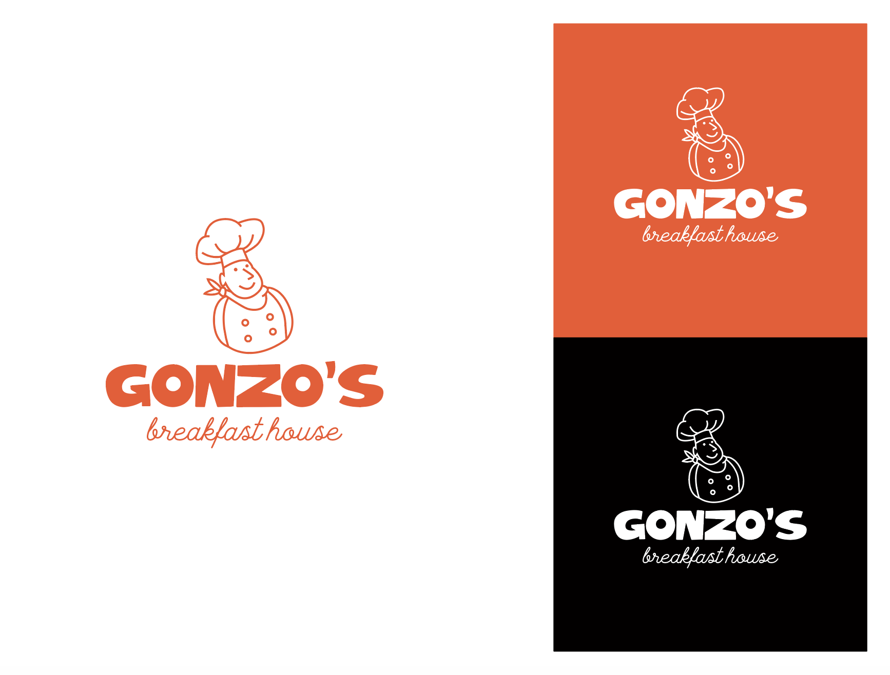 Logo Design for Gonzo's Breakfast House by wonderland | Design #31340096