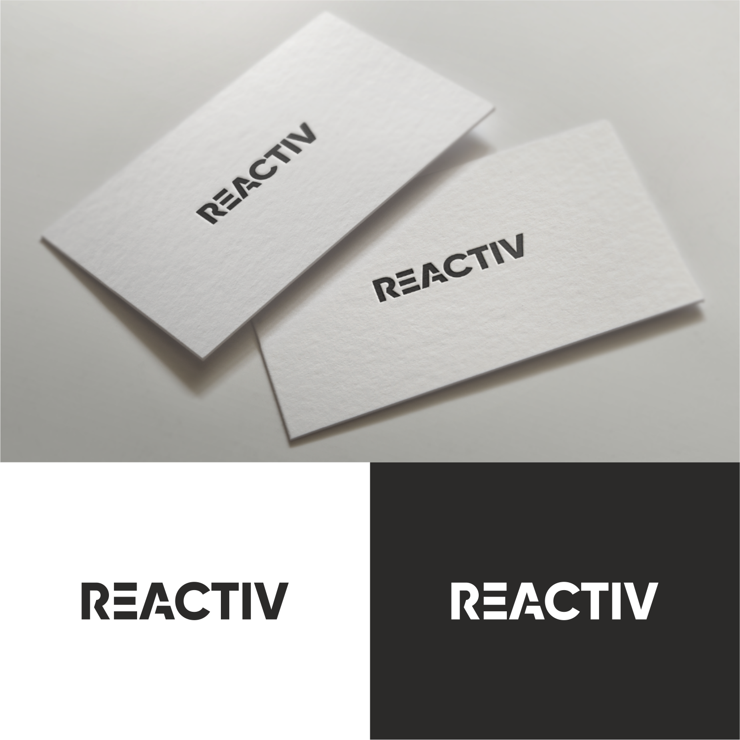 Serious, Modern Logo Design for ReActiv by FLEXO DESIGN | Design #31356006
