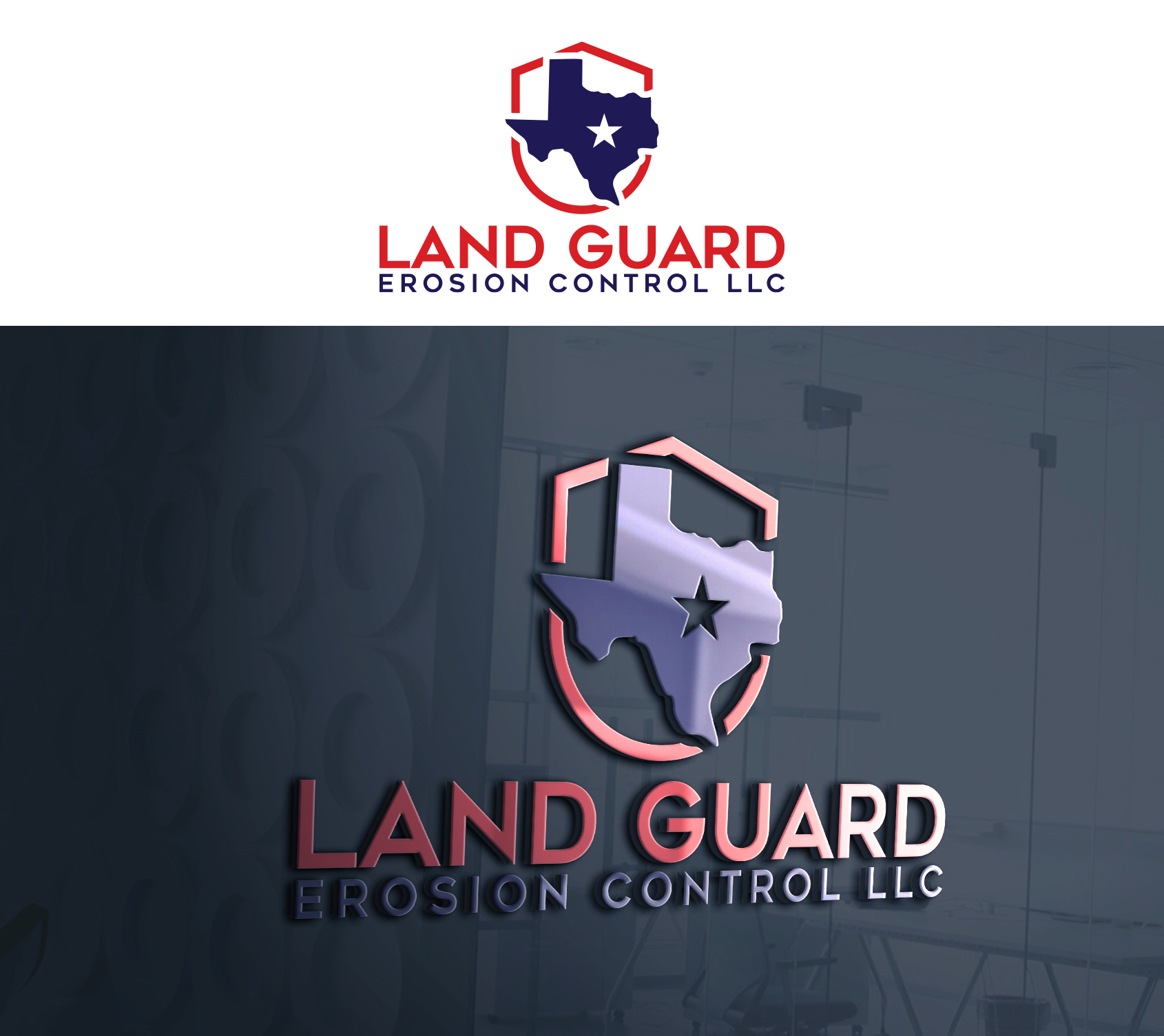 Elegant, Playful Logo Design for Land Guard Erosion Control LLC by ...