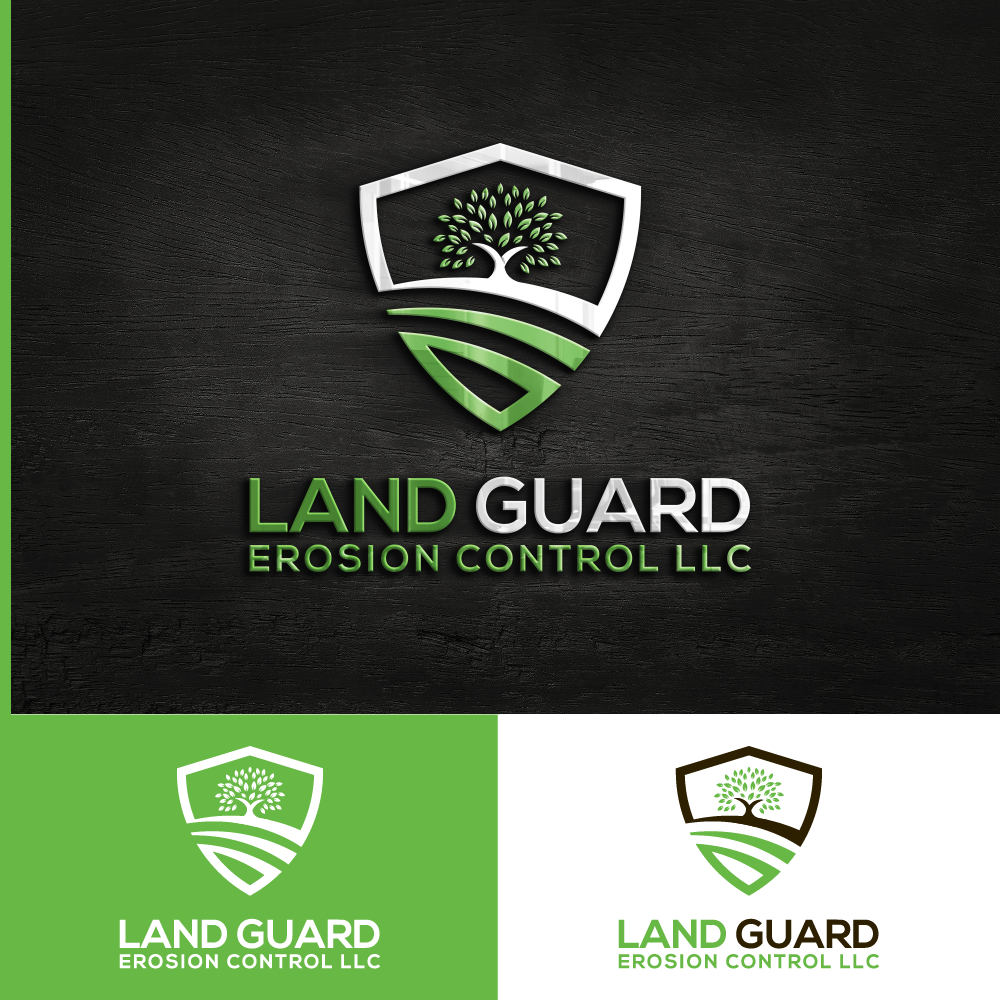 Elegant, Playful Logo Design for Land Guard Erosion Control LLC by Ayub ...