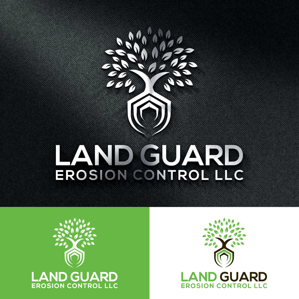 Elegant, Playful Logo Design for Land Guard Erosion Control LLC by ...