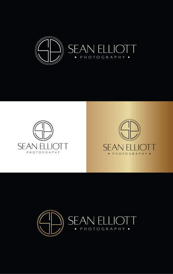 Elegant, Upmarket, wedding photography Logo Design for SEAN ELLIOTT ...
