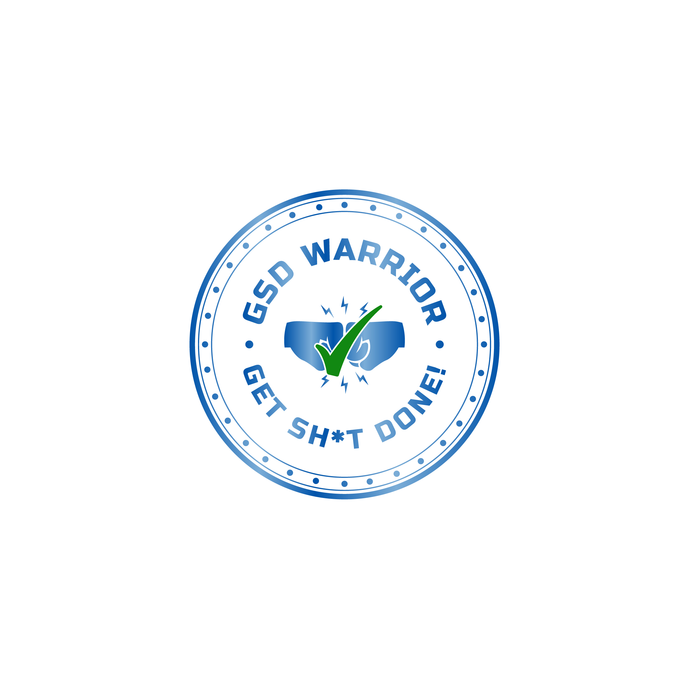 Bold, Playful, sports, office, teams, workouts, Logo Design for GSD WARRIOR - GET SH$T DONE! by ...