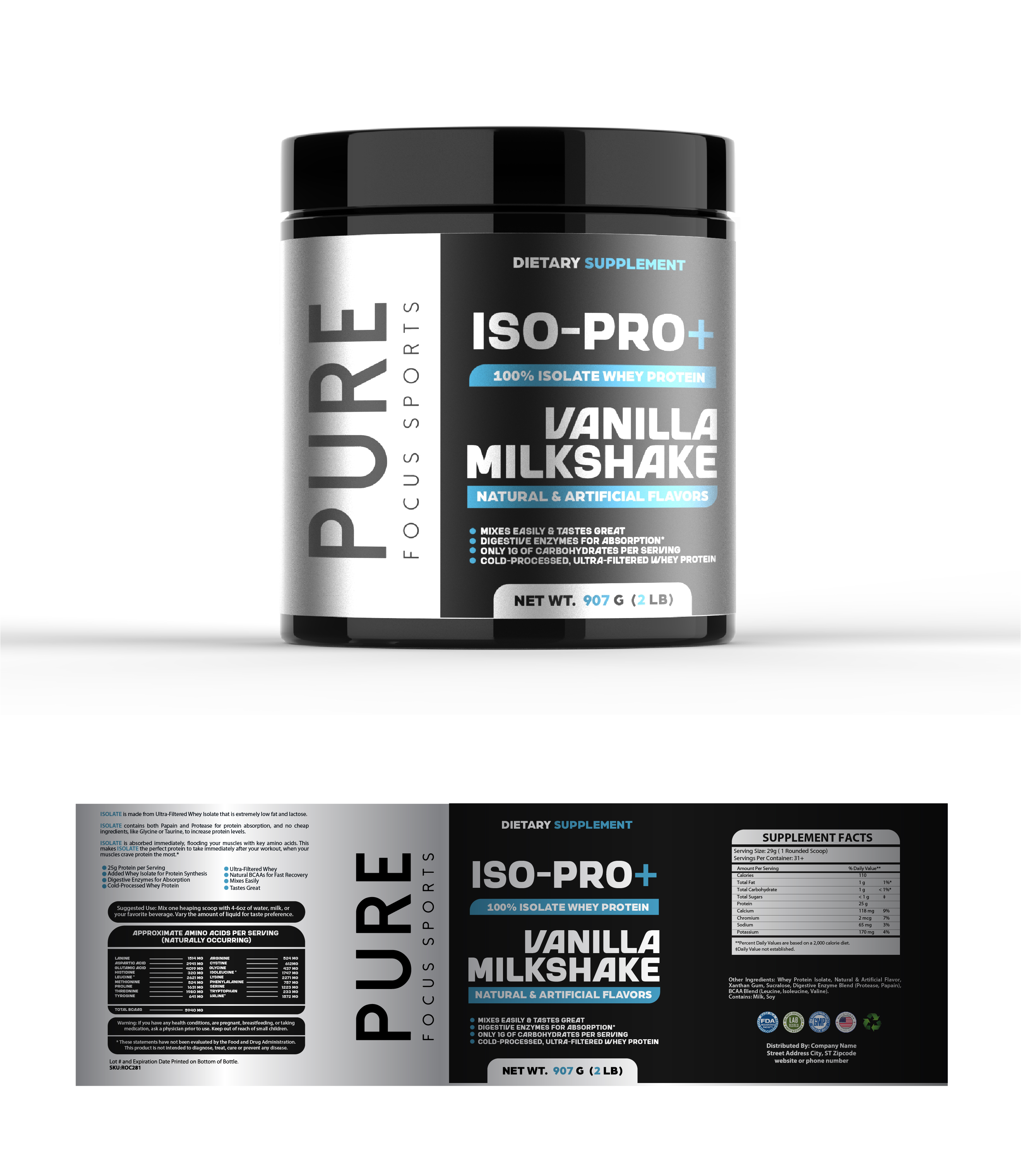 Professional, Serious, Sports Science/ Sports Training/Athletics Label ...