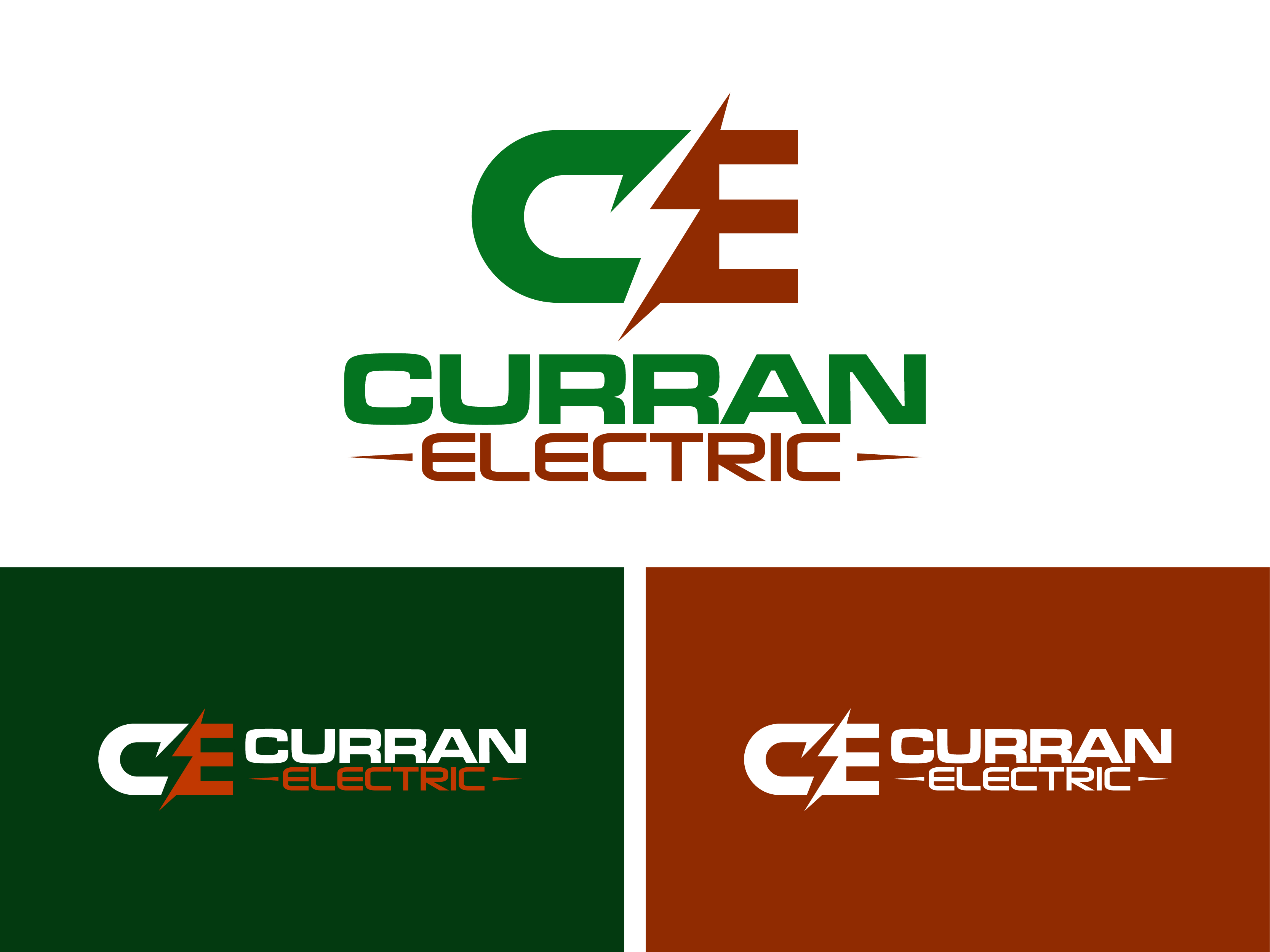 Logo Design for Curran Electric by Maya_ | Design #31397945
