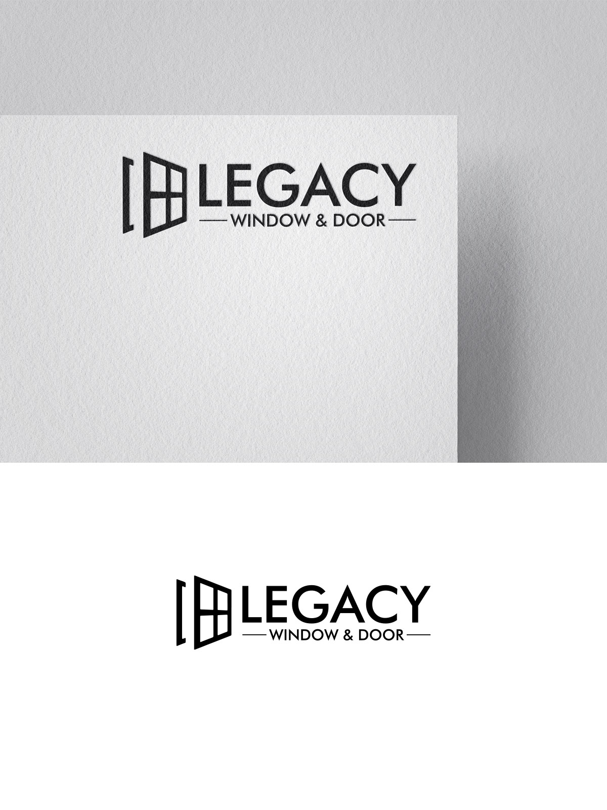 Elegant, Playful, Window & door - Building business Logo Design for ...