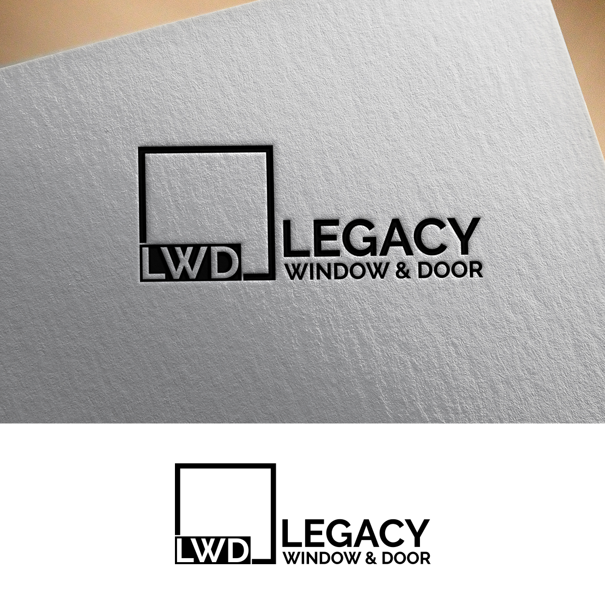 Elegant, Playful, Window & door - Building business Logo Design for ...