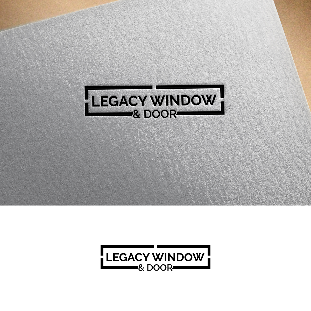 Elegant, Playful, Window & door - Building business Logo Design for ...