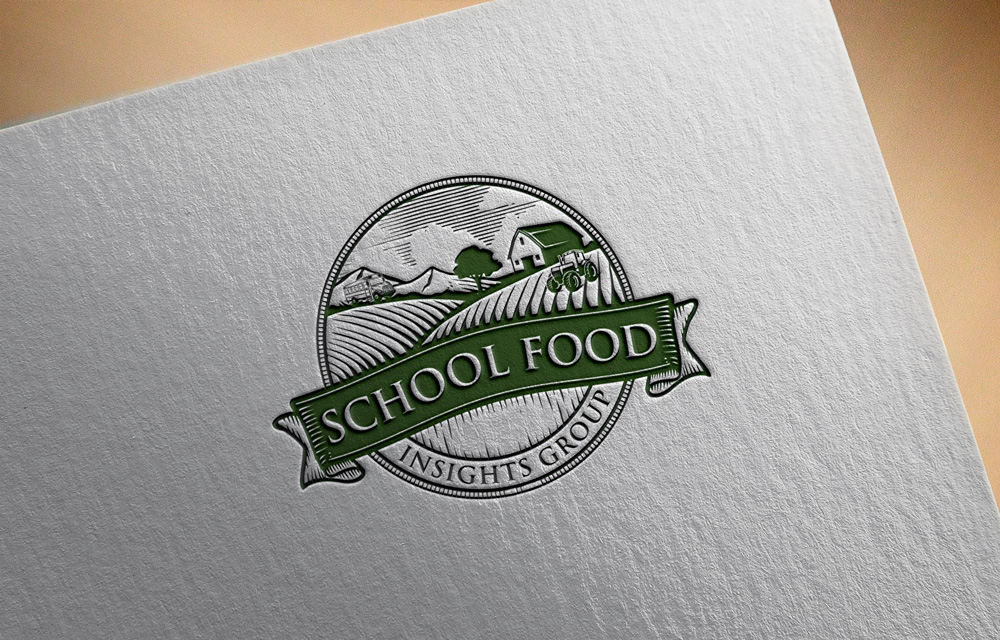 Professional, Conservative Logo Design for School Food Insights Group ...
