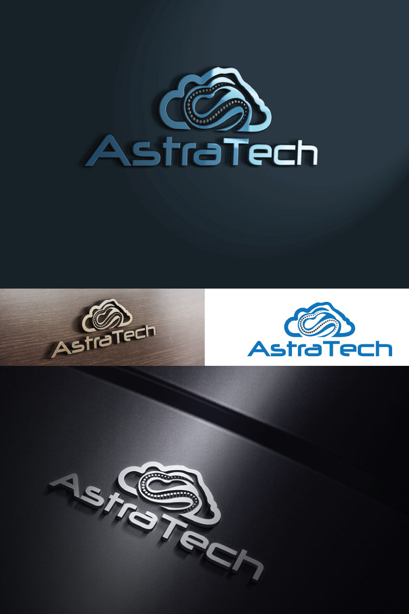 Logo Design for AstraTech by Alaya islam | Design #31392274