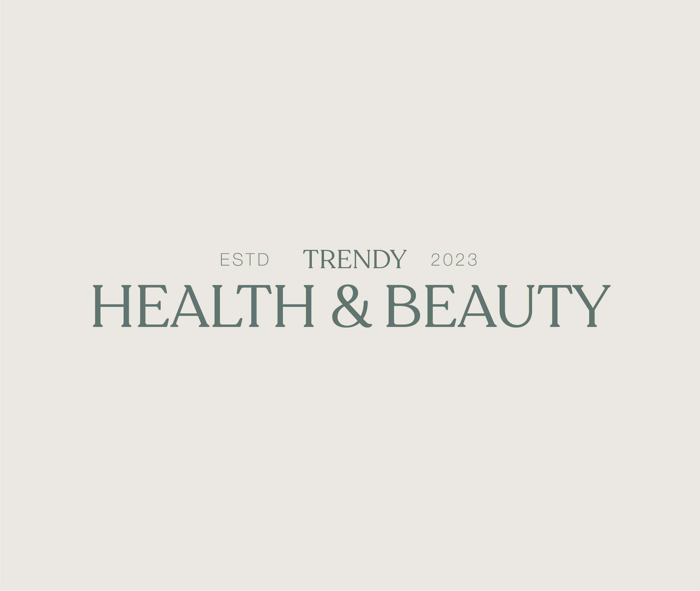 Bold, Modern, Health and Beauty Logo Design for Trendy Health and ...