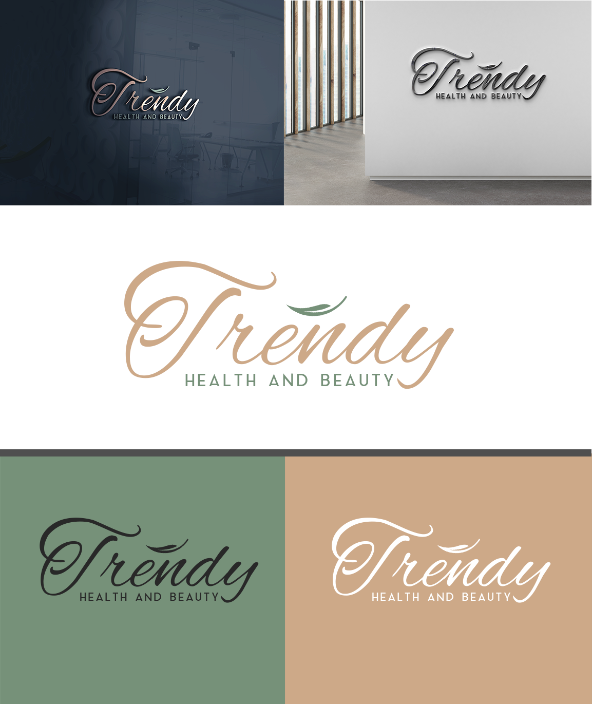 Bold, Modern, Health and Beauty Logo Design for Trendy Health and ...