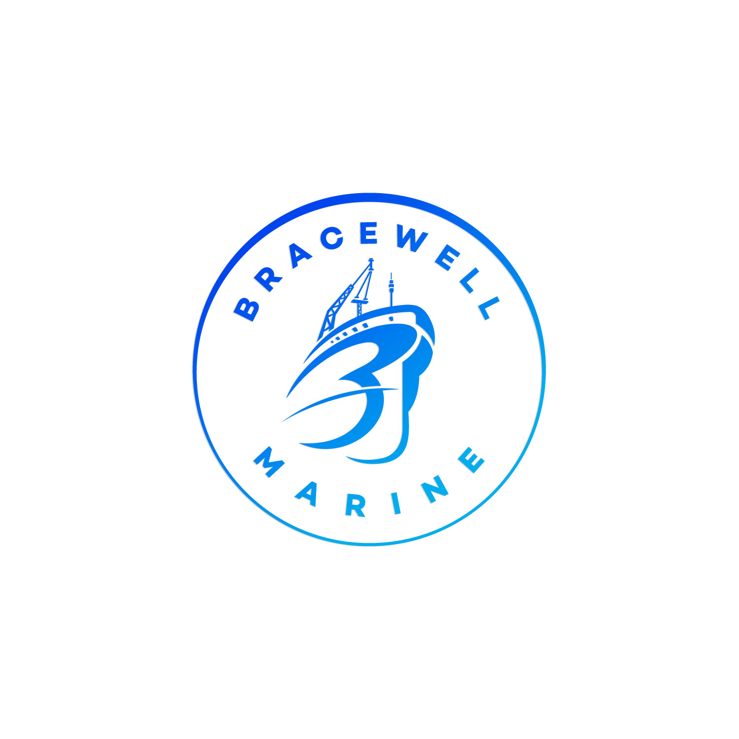 Logo Design for Bracewell Marine by DesignFriday | Design #31389982