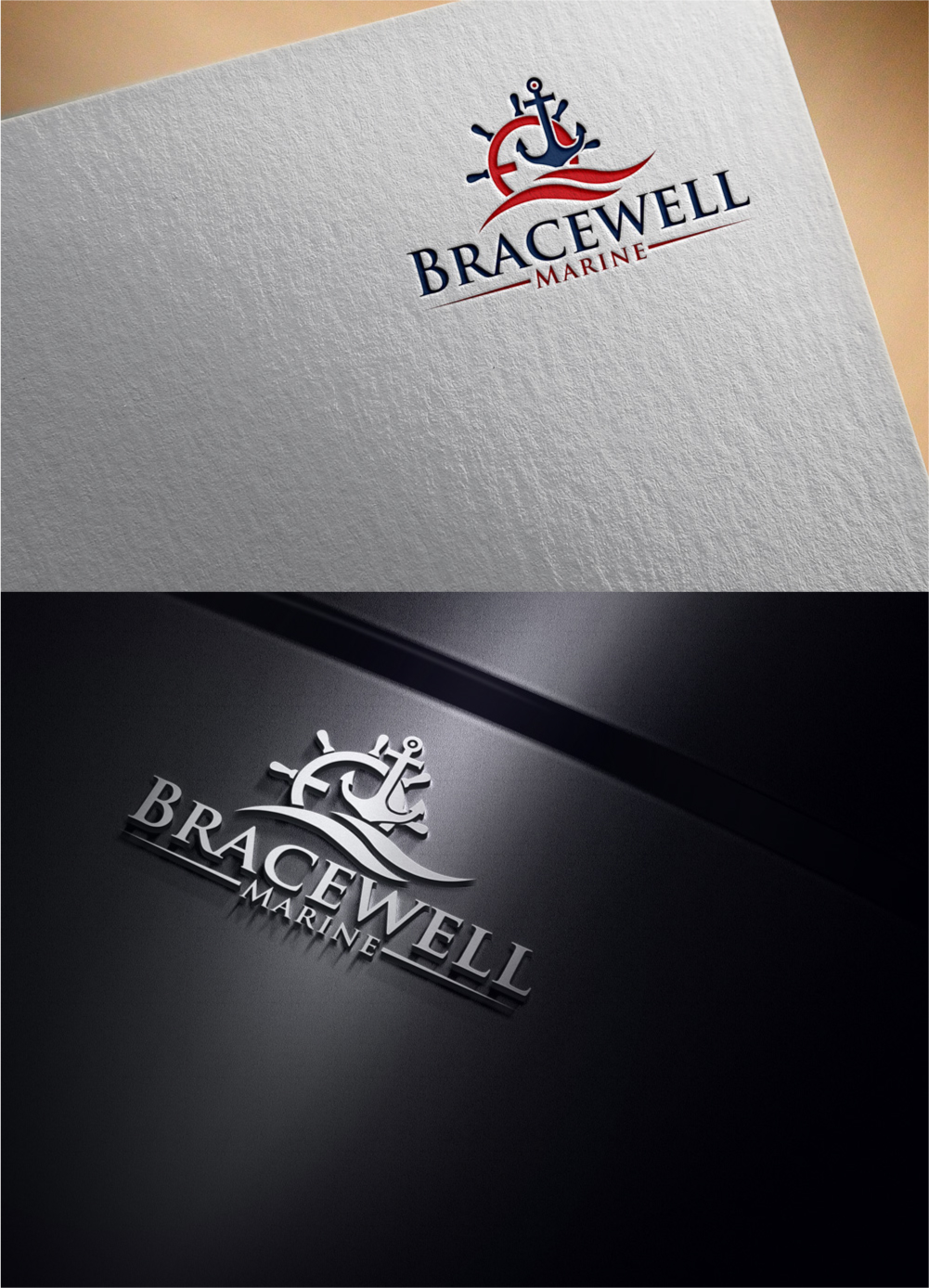 Logo Design for Bracewell Marine by leo00 | Design #31427872