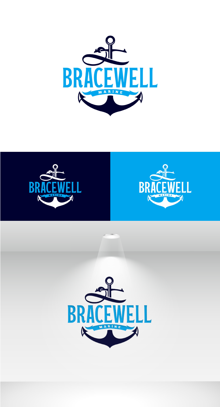 Logo Design for Bracewell Marine by victipedia | Design #31391556